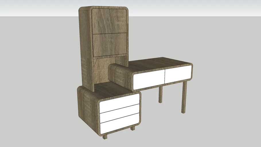 Study table or Computer Table | 3D Warehouse