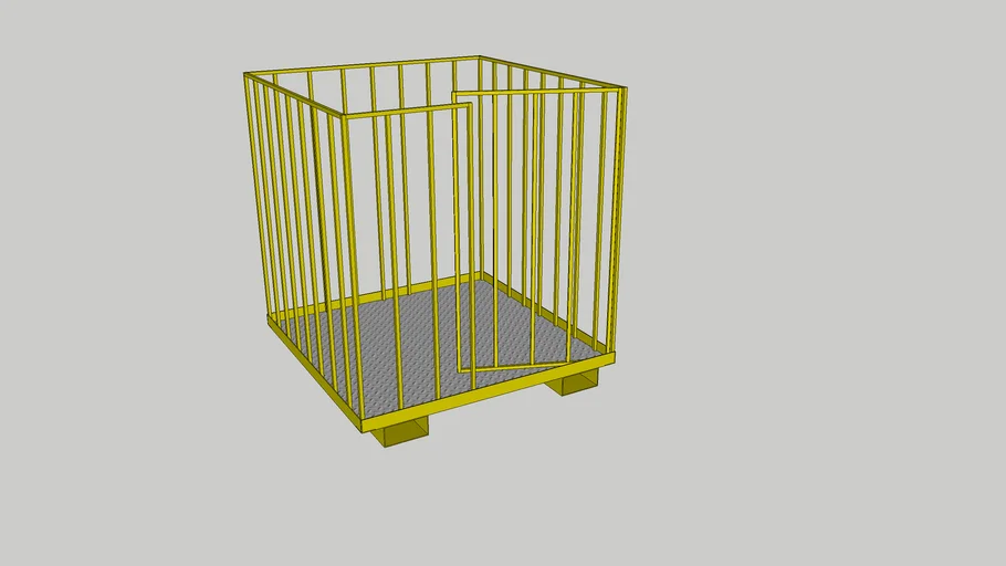 INVENTORY CAGE | 3D Warehouse