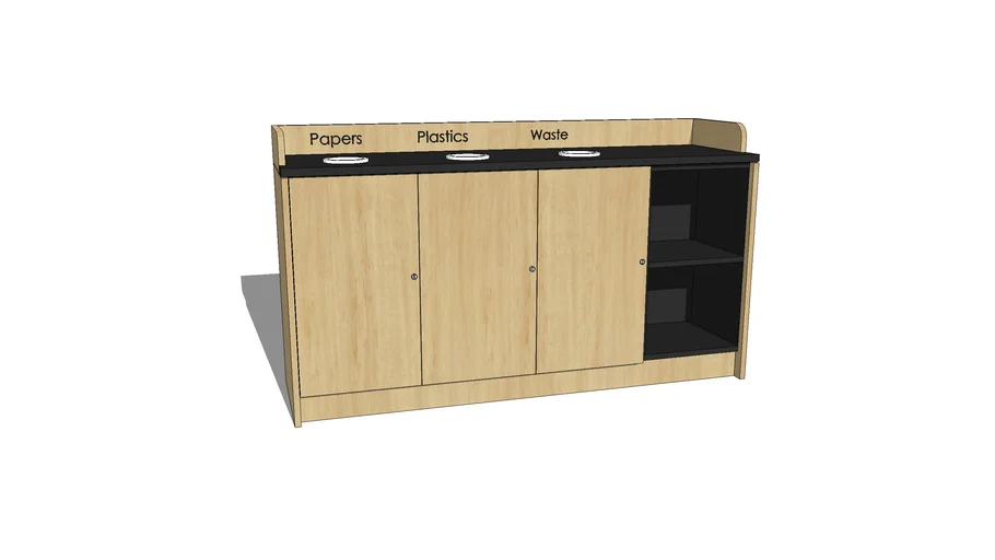 Waste clearing station | 3D Warehouse