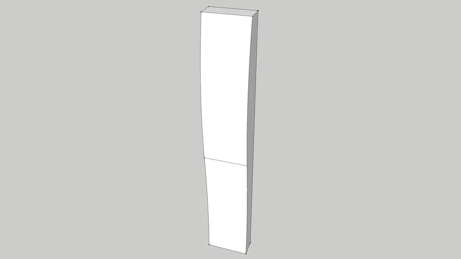 Curved Entrance Column | 3D Warehouse