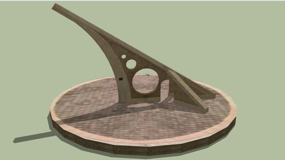 The world's largest sundial, Singleton, Australia | 3D Warehouse