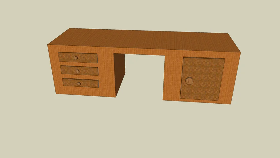 Office Desk | 3D Warehouse