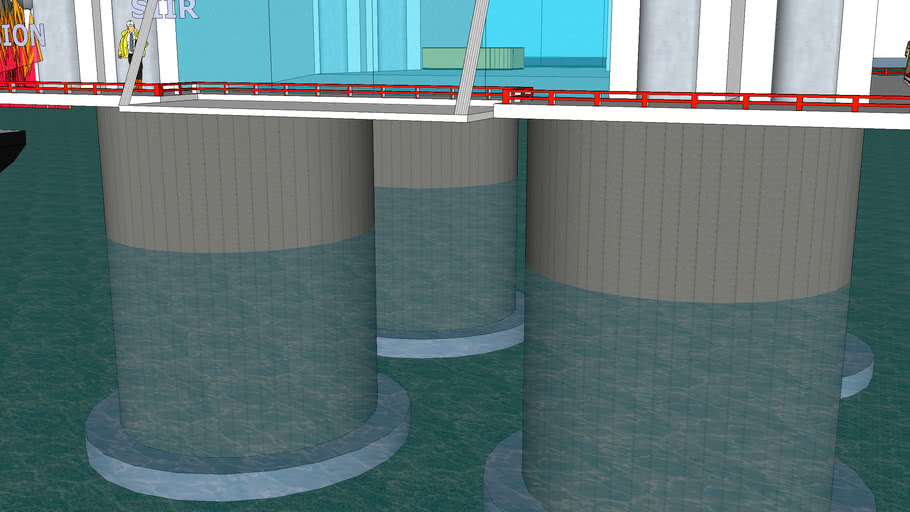 elbanna safety oil rig | 3D Warehouse