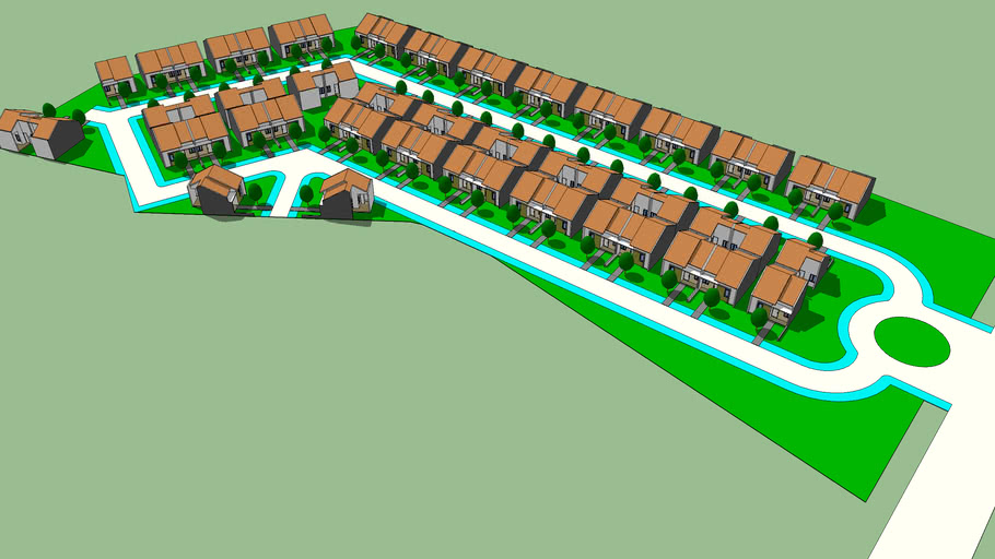 Perumahan kecil | 3D Warehouse