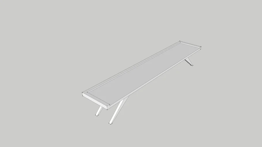 bench 1 | 3D Warehouse