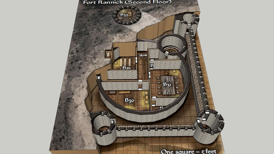 Fort Rannick - Second Floor | 3D Warehouse