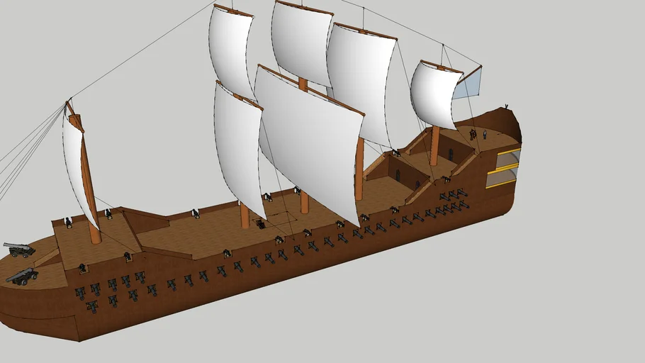 Gladiator class warship | 3D Warehouse