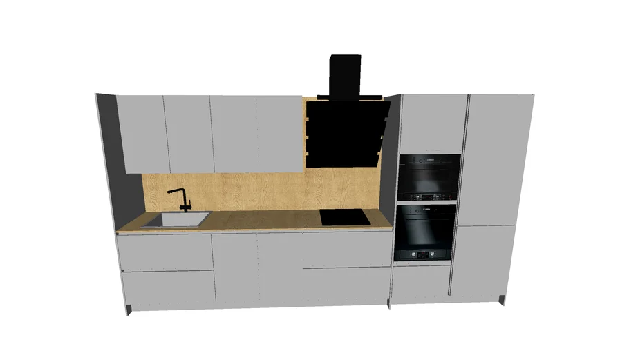 Modern kitchen cabinet | 3D Warehouse