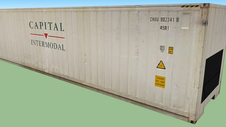 CAPITAL INTERMODAL Reefer Container 40' | 3D Warehouse