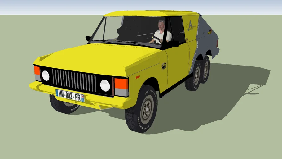 Range Rover Carmichael 6x4 Team Concept Aventure | 3D Warehouse