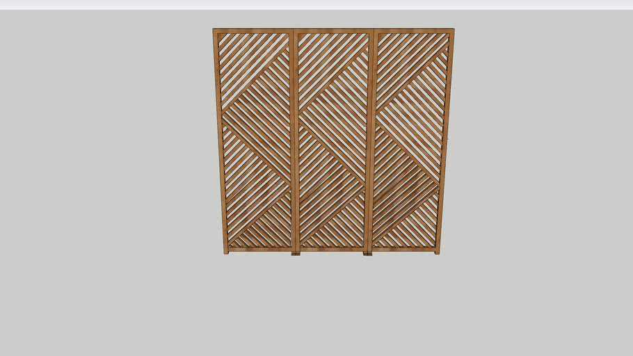 Screening (Paravent) | 3D Warehouse