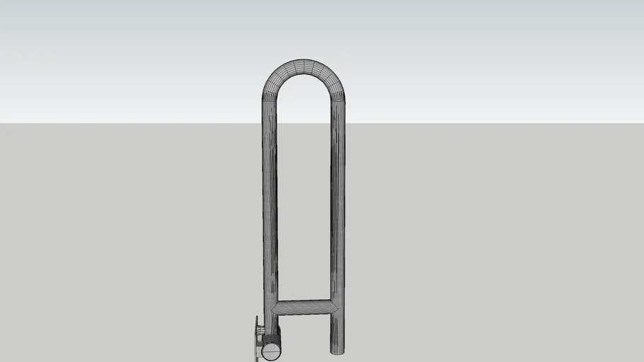 grab+bar+-+fold+up | 3D Warehouse