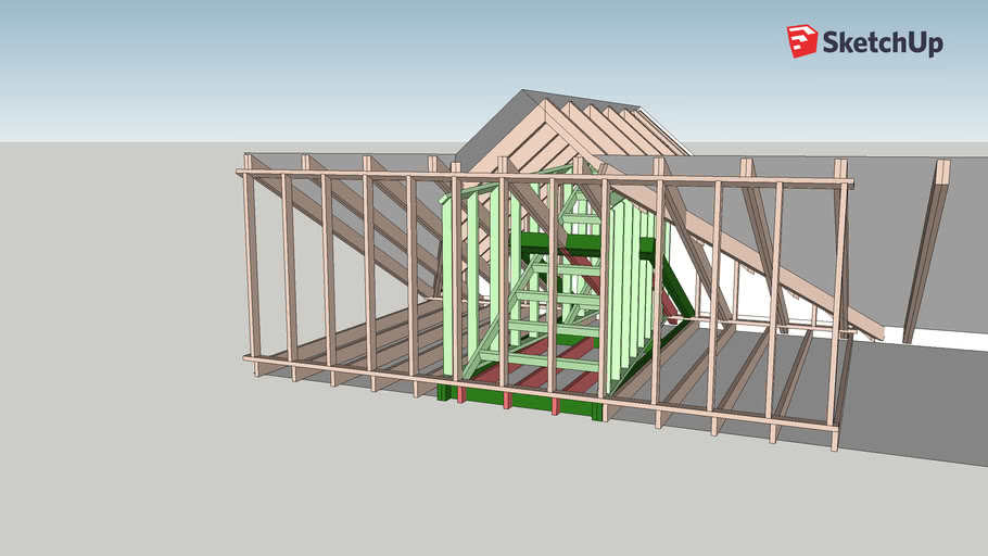 Cedar Window Well | 3D Warehouse