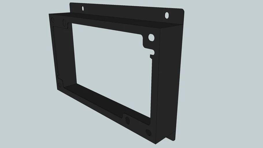Extended psu bracket | 3D Warehouse
