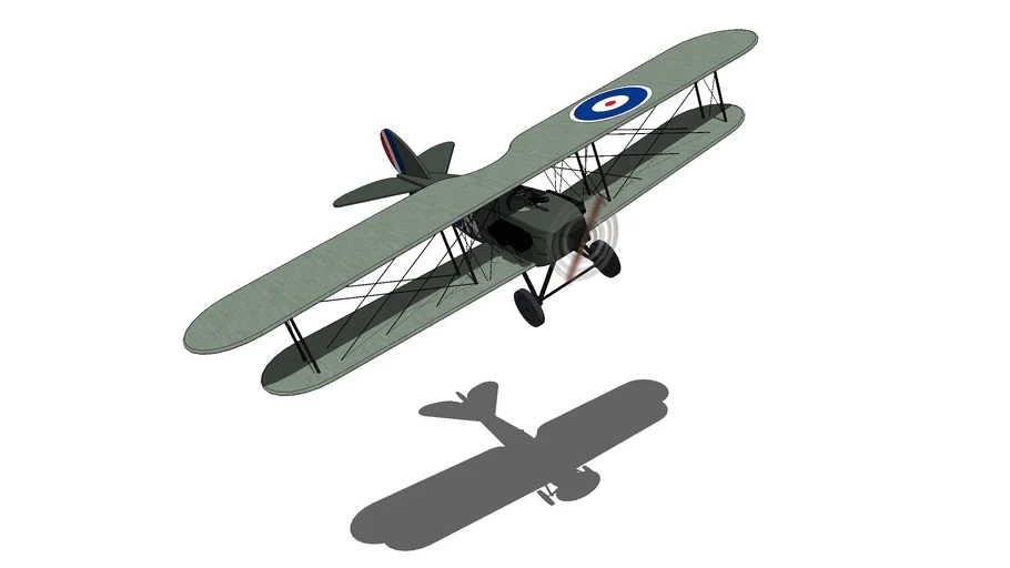 British plane WW I | 3D Warehouse