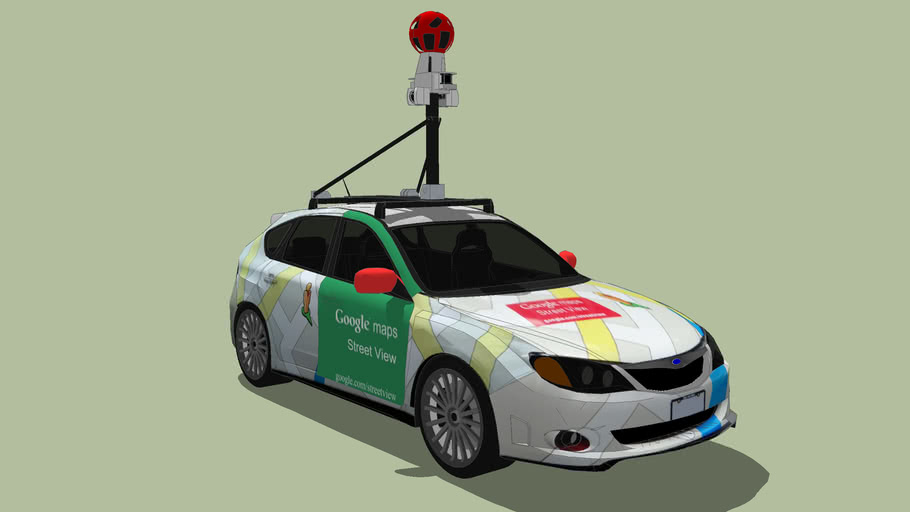 Google Street View Car - Subaru Impreza | 3D Warehouse