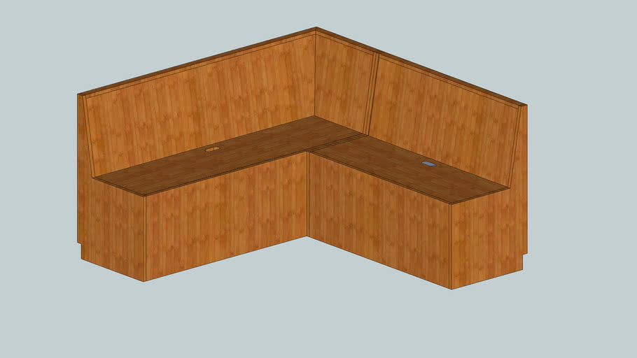 Kitchen Corner Bench | 3D Warehouse