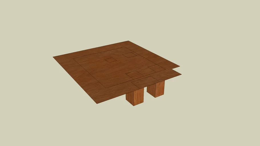 blue mat | 3D Warehouse