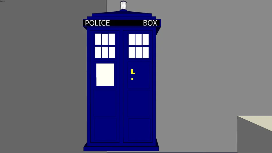 The Tardis | 3D Warehouse