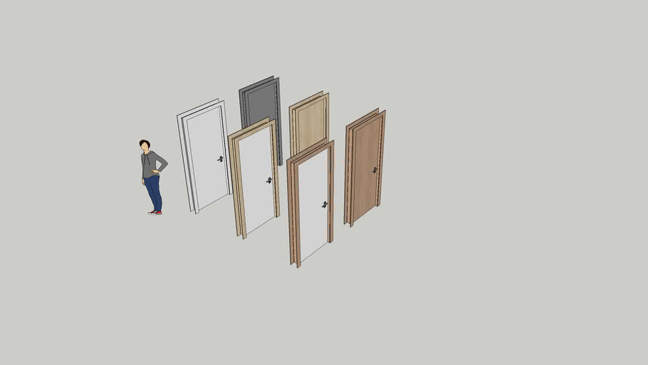 Interior door | 3D Warehouse
