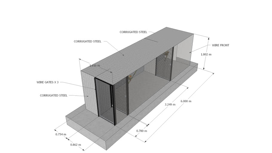 Bird Aviary | 3D Warehouse