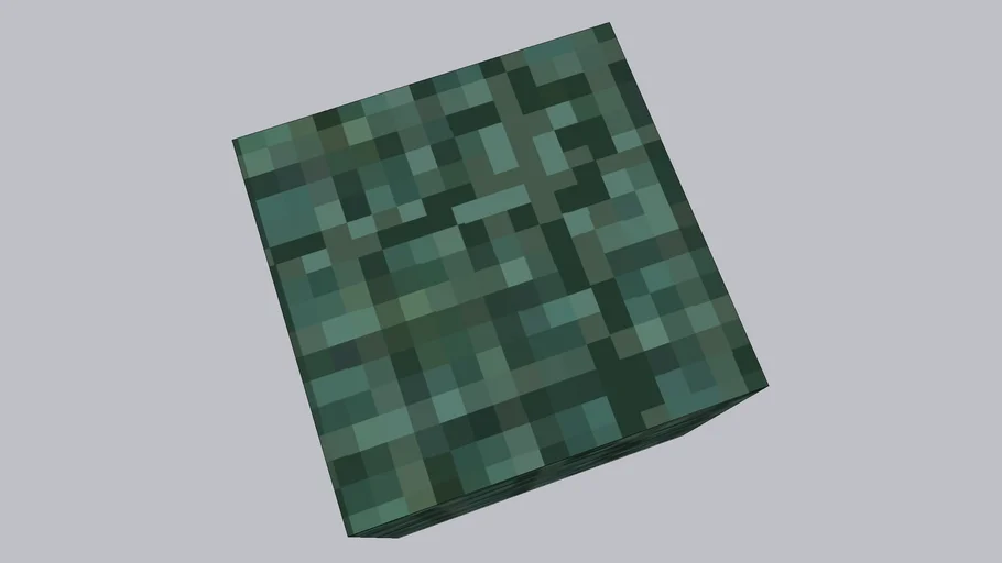 Prismarine Minecraft Block | 3D Warehouse