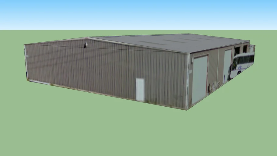 Tornado Bus Co, Bus barn | 3D Warehouse