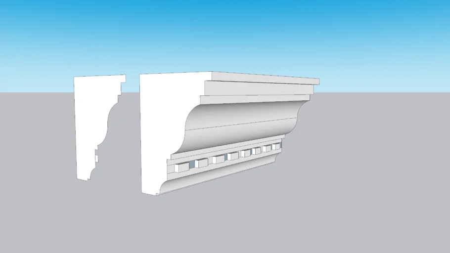Moldura Fachada BP WJSO 15 | 3D Warehouse