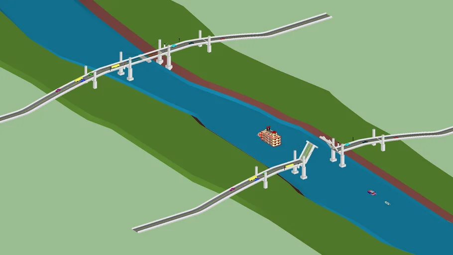 Draw Bridge | 3D Warehouse