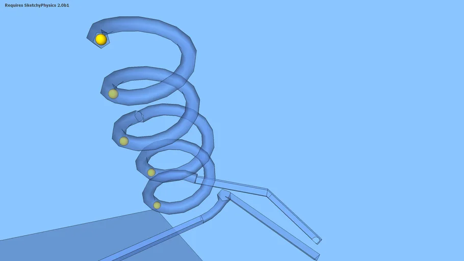 Ball Track 2 - SketchyPhysics 2 | 3D Warehouse