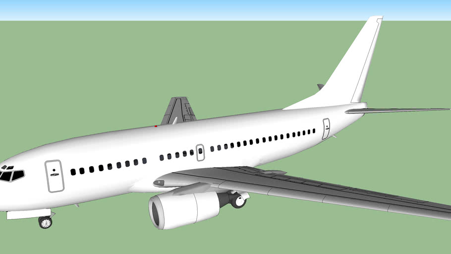 Template - Boeing 737-500 | 3D Warehouse