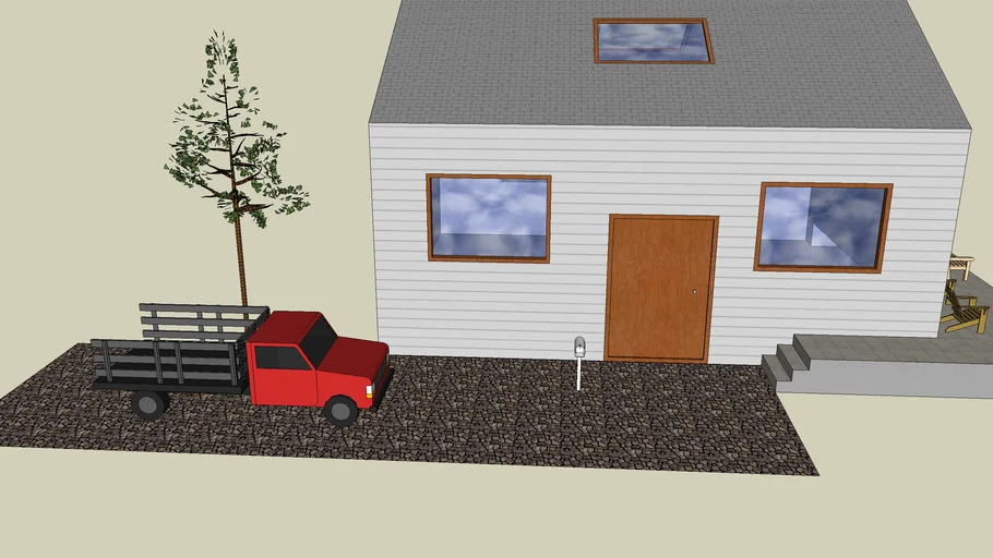 Rustic House | 3D Warehouse