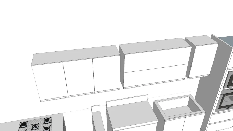 Modulos cozinha | 3D Warehouse