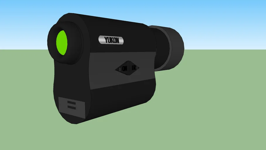 YUKON Spirit 4x50 Night Vision Monocular | 3D Warehouse