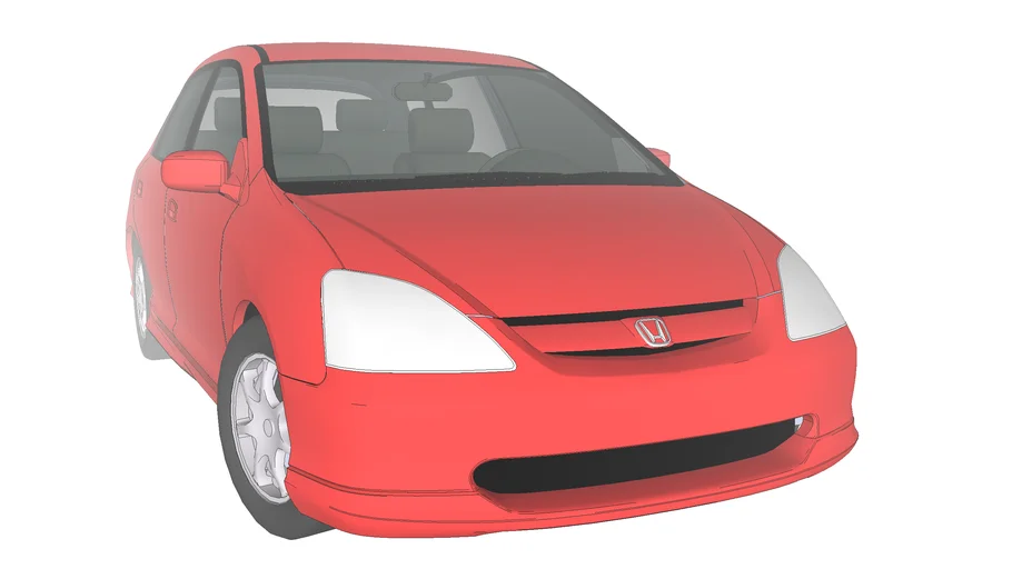 2003 Honda Civic Si | 3D Warehouse