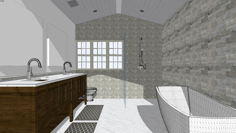 Modern Bathroom | 3D Warehouse