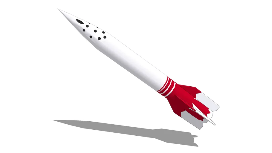 Canadian Arrow Rocket | 3D Warehouse
