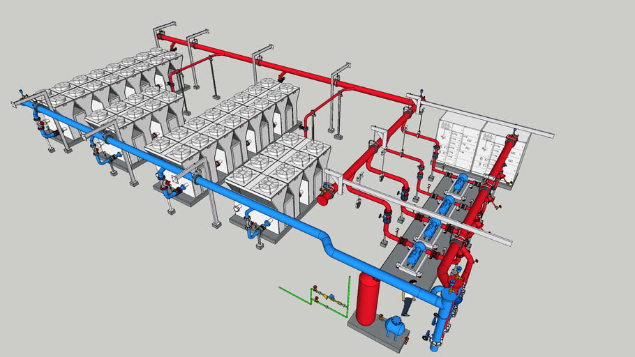 Chiller Plant D13 Rev.0 | 3D Warehouse