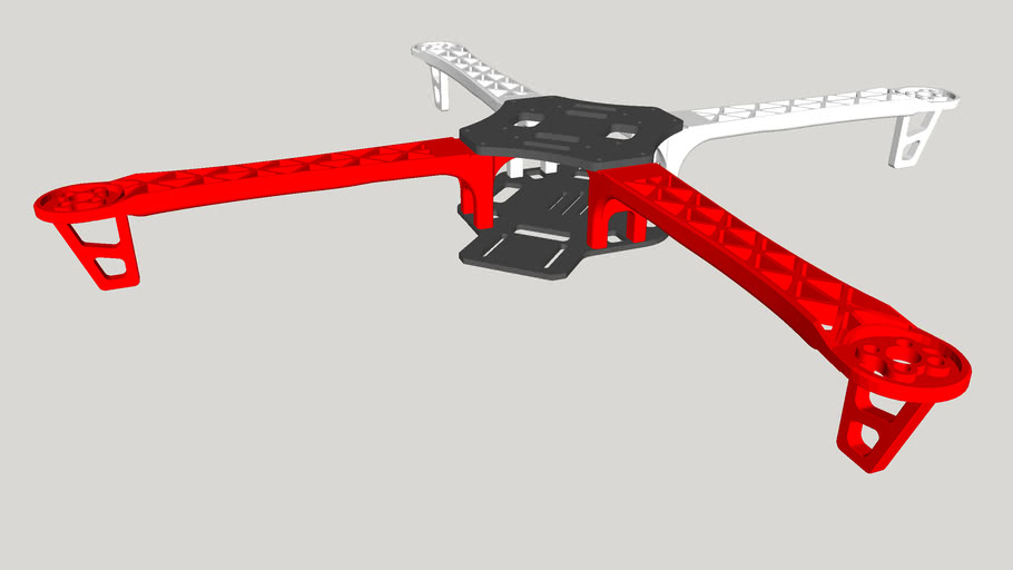 Quadcopter F450 Flamewheel Frame | 3D Warehouse