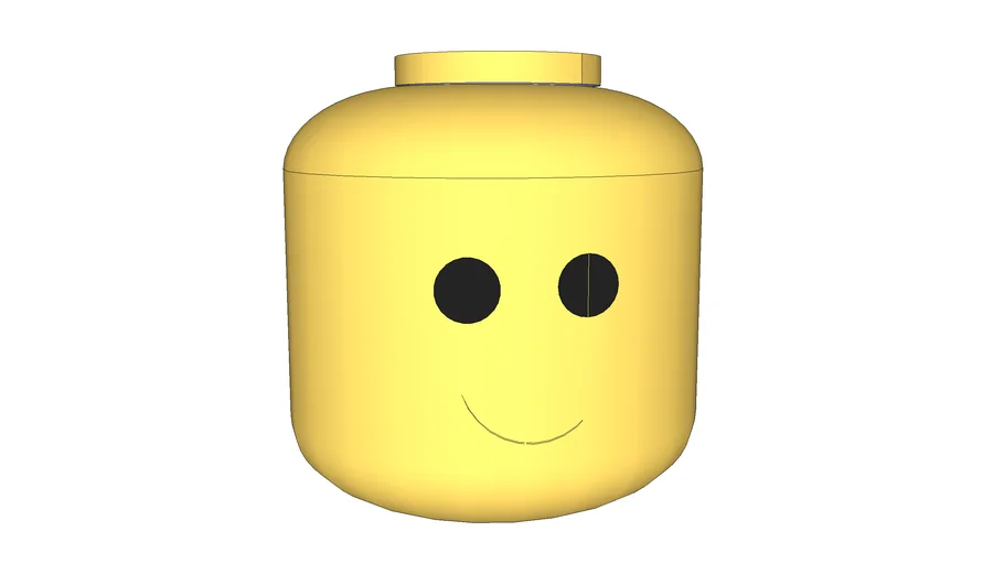 Lego Head | 3D Warehouse