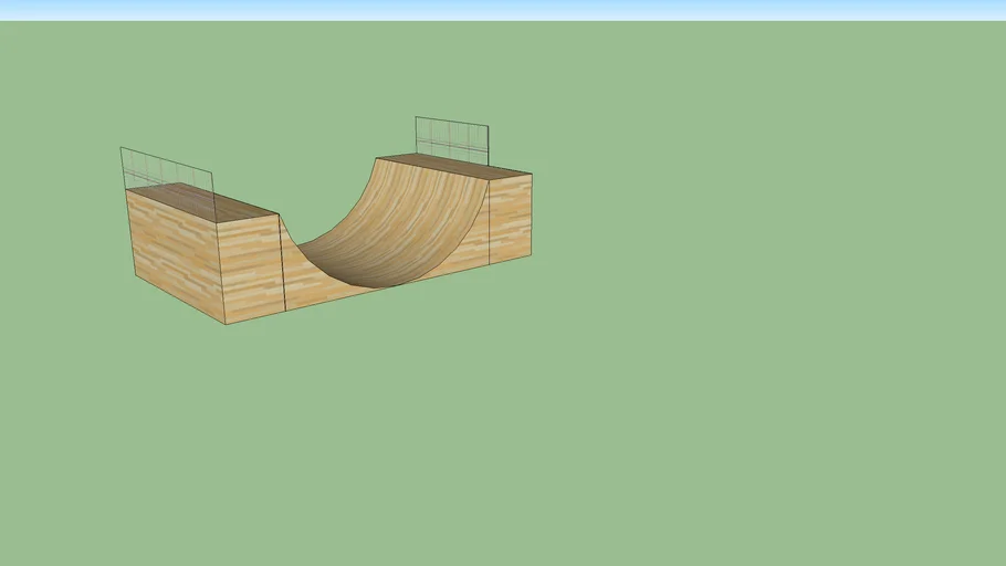 half pipe | 3D Warehouse