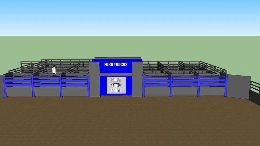 PBR Arena (complete size) | 3D Warehouse