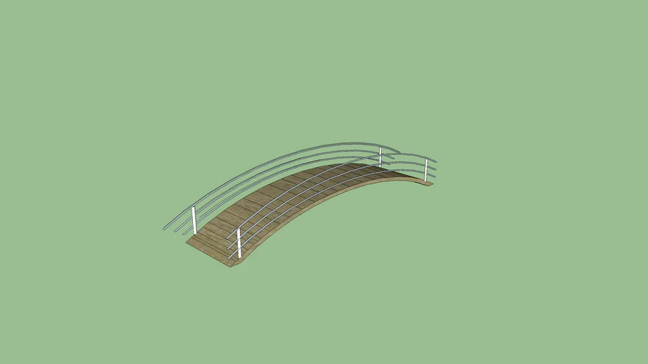 wooden bridge | 3D Warehouse