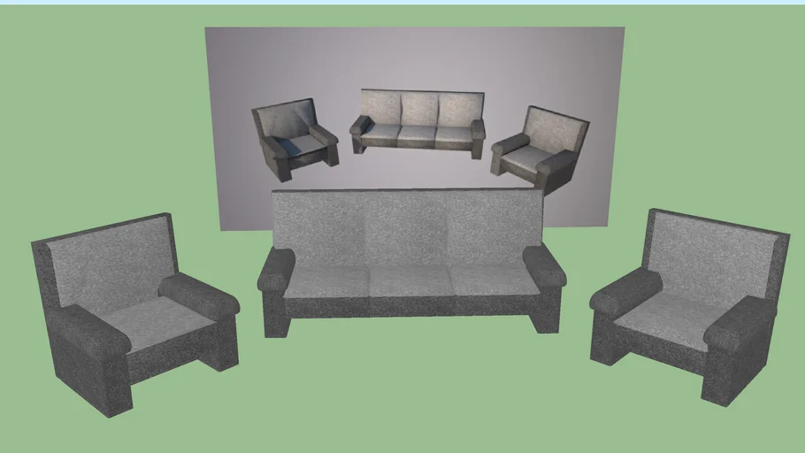 sofa group | 3D Warehouse