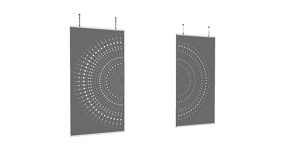 Plativity/Sun Mesh 120x240/ Acoustic Panel | 3D Warehouse