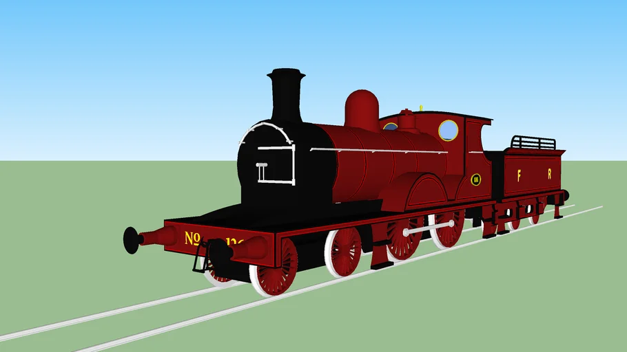 Furness Railway No. 126 | 3D Warehouse