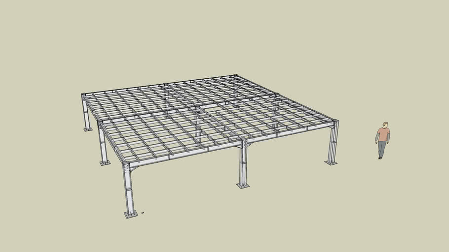 konstruksi baja | 3D Warehouse