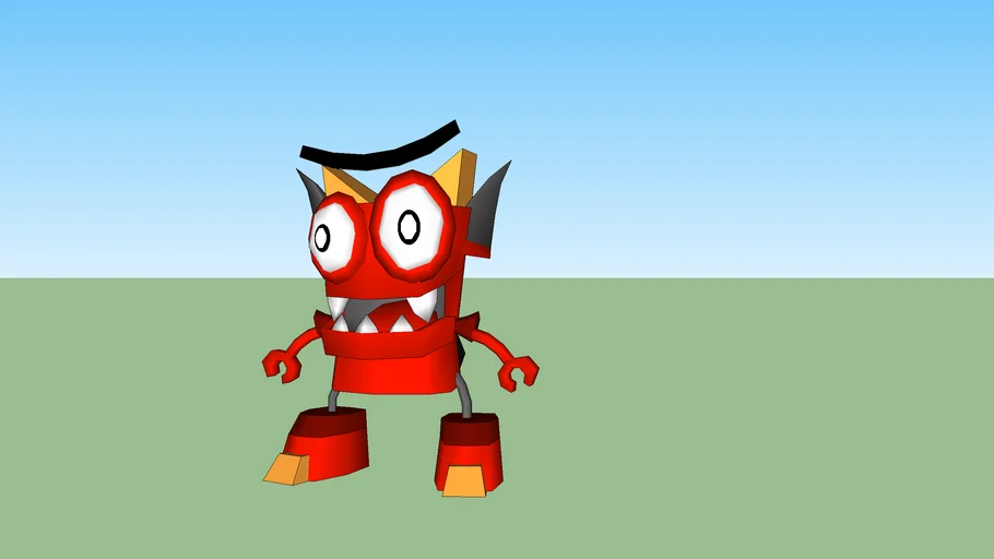 Mixels CAM-styled Burnard | 3D Warehouse