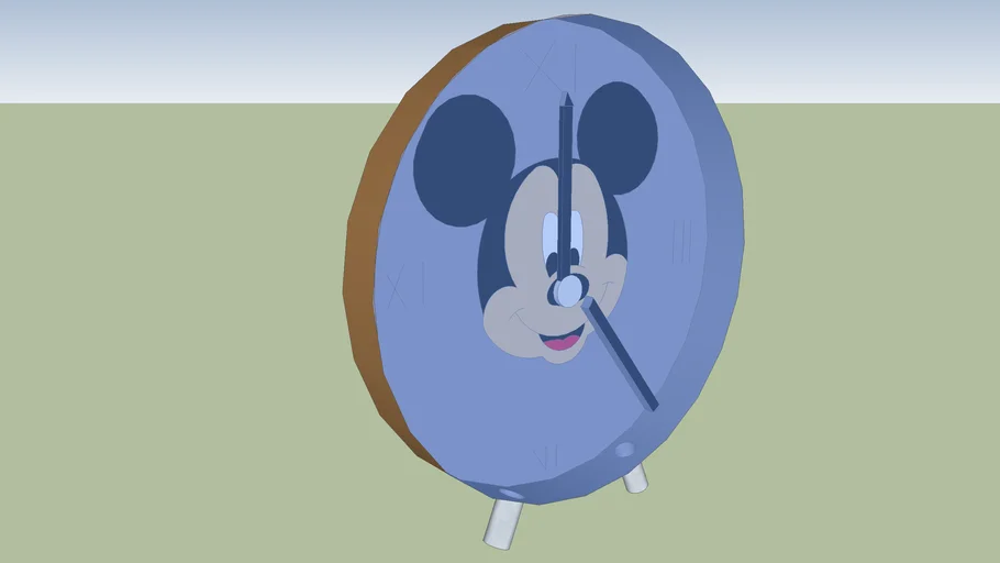 tMickey mouse clock | 3D Warehouse