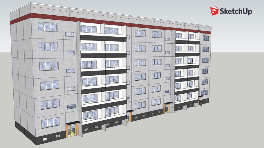 WBS 70 - Plattenbau (DDR) | 3D Warehouse